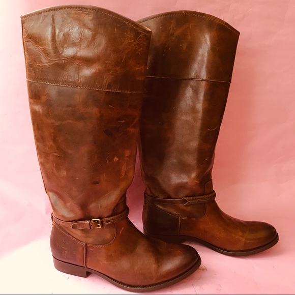 Frye | Shoes | New Brown Frye Grunge Leather Riding Boots | Poshmark